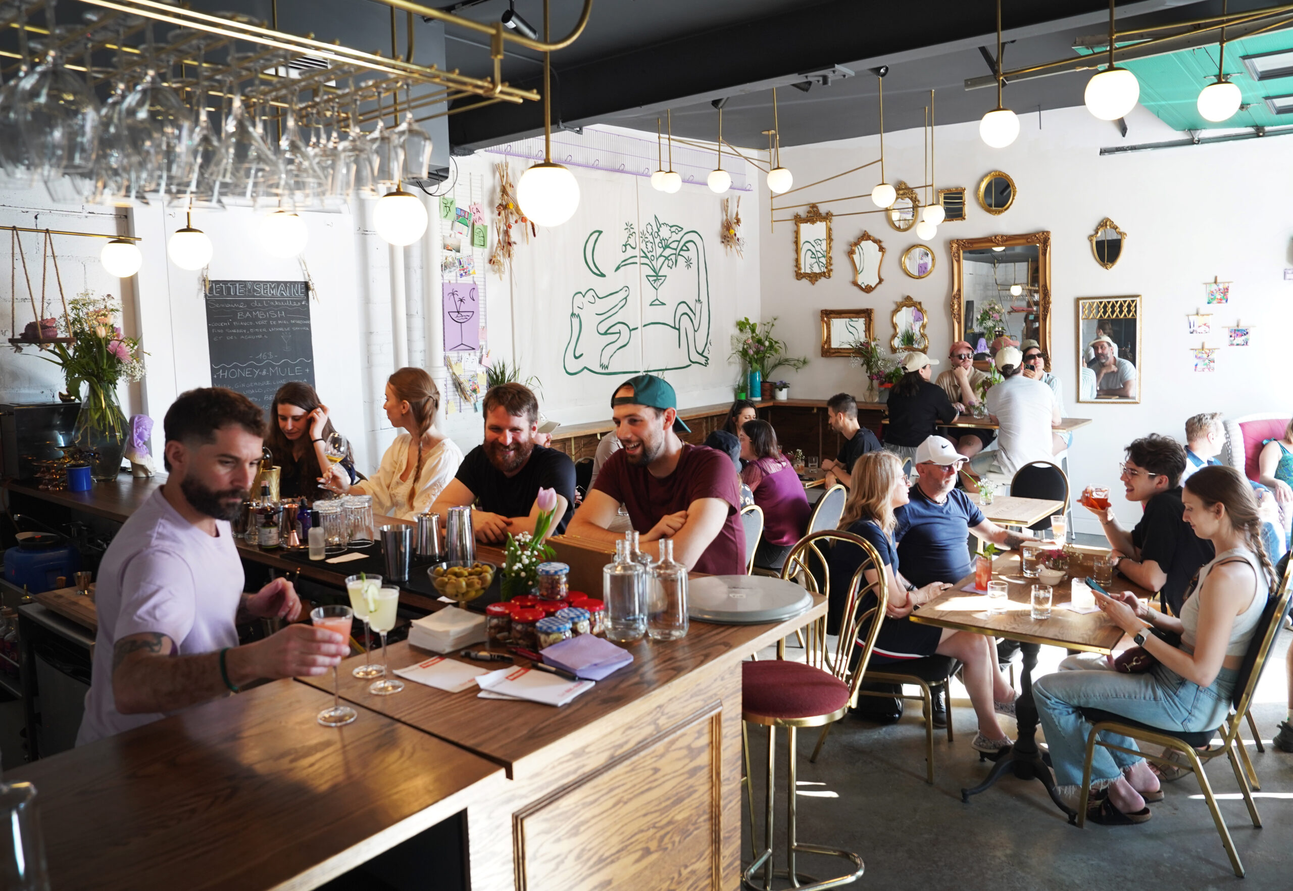 Crocodile: Bar amusant situé dans la boutique du Alambika dans la ...